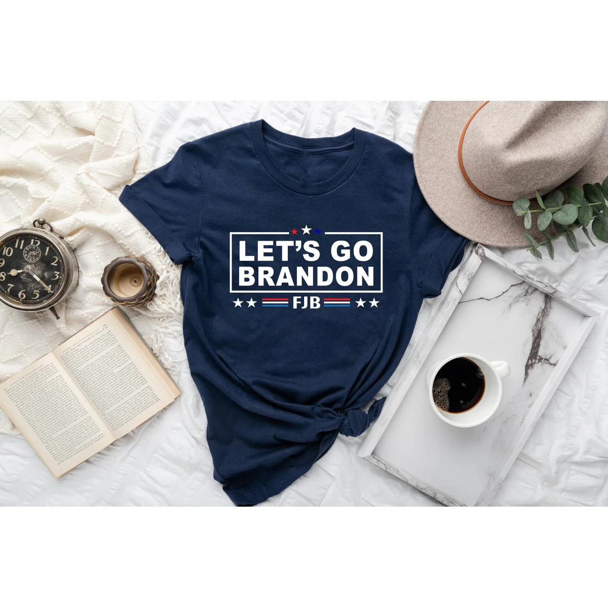 Lets Go Brandon FJB Trump 2024 T-shirt Donald Trump for President ...