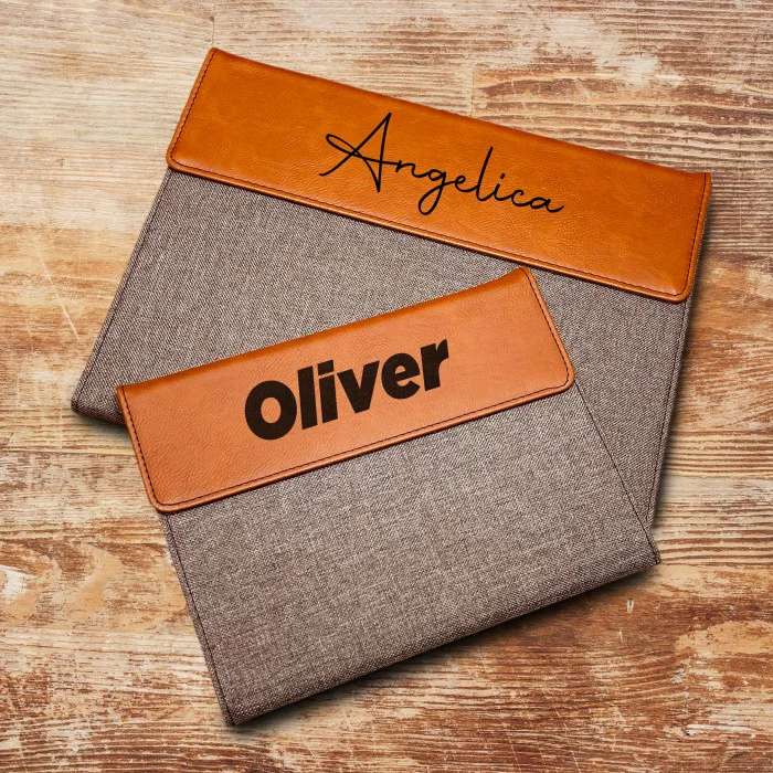 Personalized Portfolio, Custom Portfolio, Engraved Padfolio